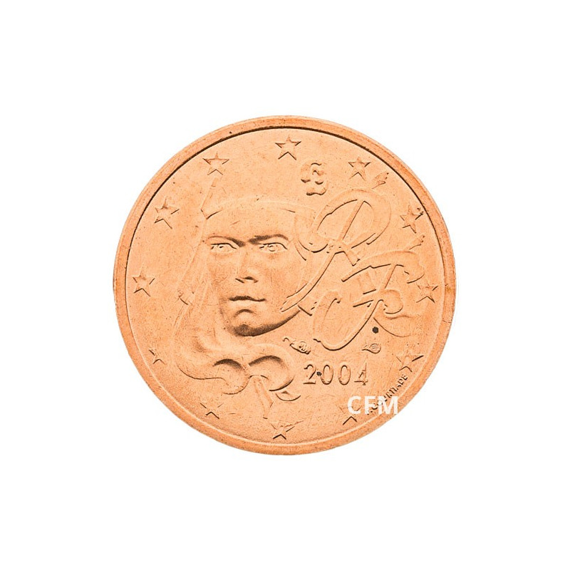 2004 - FRANCE - 2 CENT - Trésor du Patrimoine