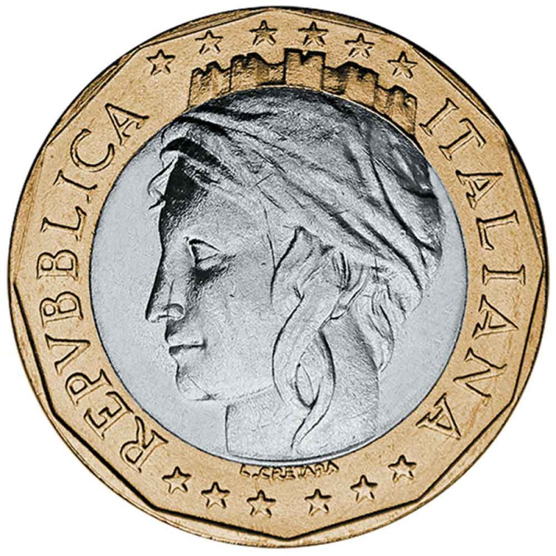 1000 Lires Italie 1997 - Trésor du Patrimoine