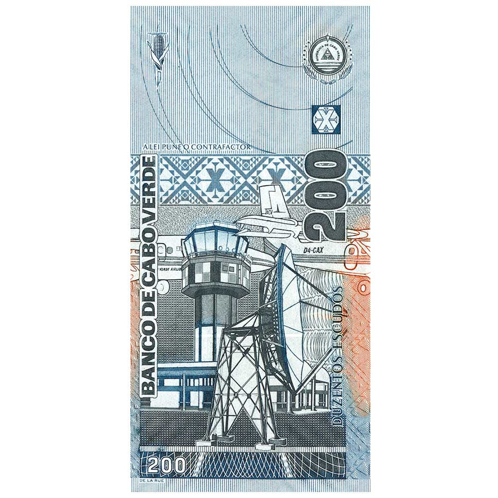 Billet 200 Escudos Cap Vert - Trésor du Patrimoine