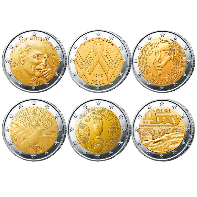 Pièce 2 euros appel du 18 juin - Trésor du Patrimoine