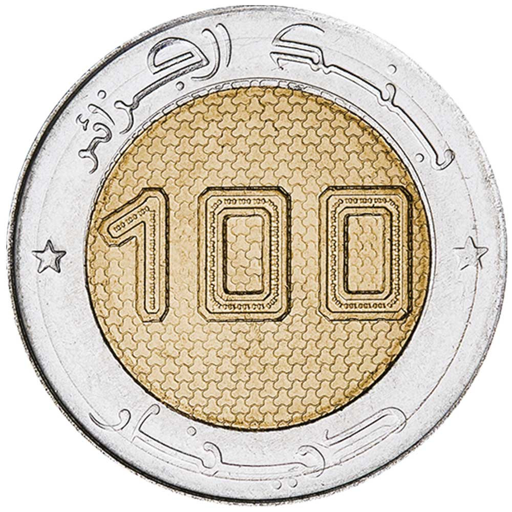 100 Dinars Algérie 2018 - Satellite Alcomsat-1 - Trésor du Patrimoine