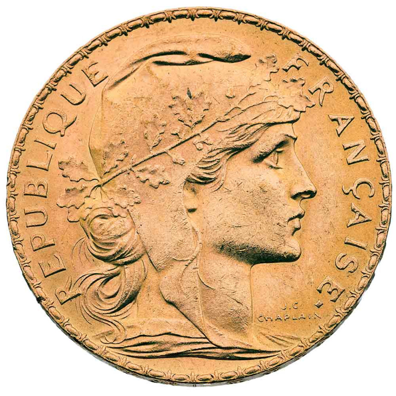 20 Francs Or Marianne IIIe République 1913 - Trésor du Patrimoine