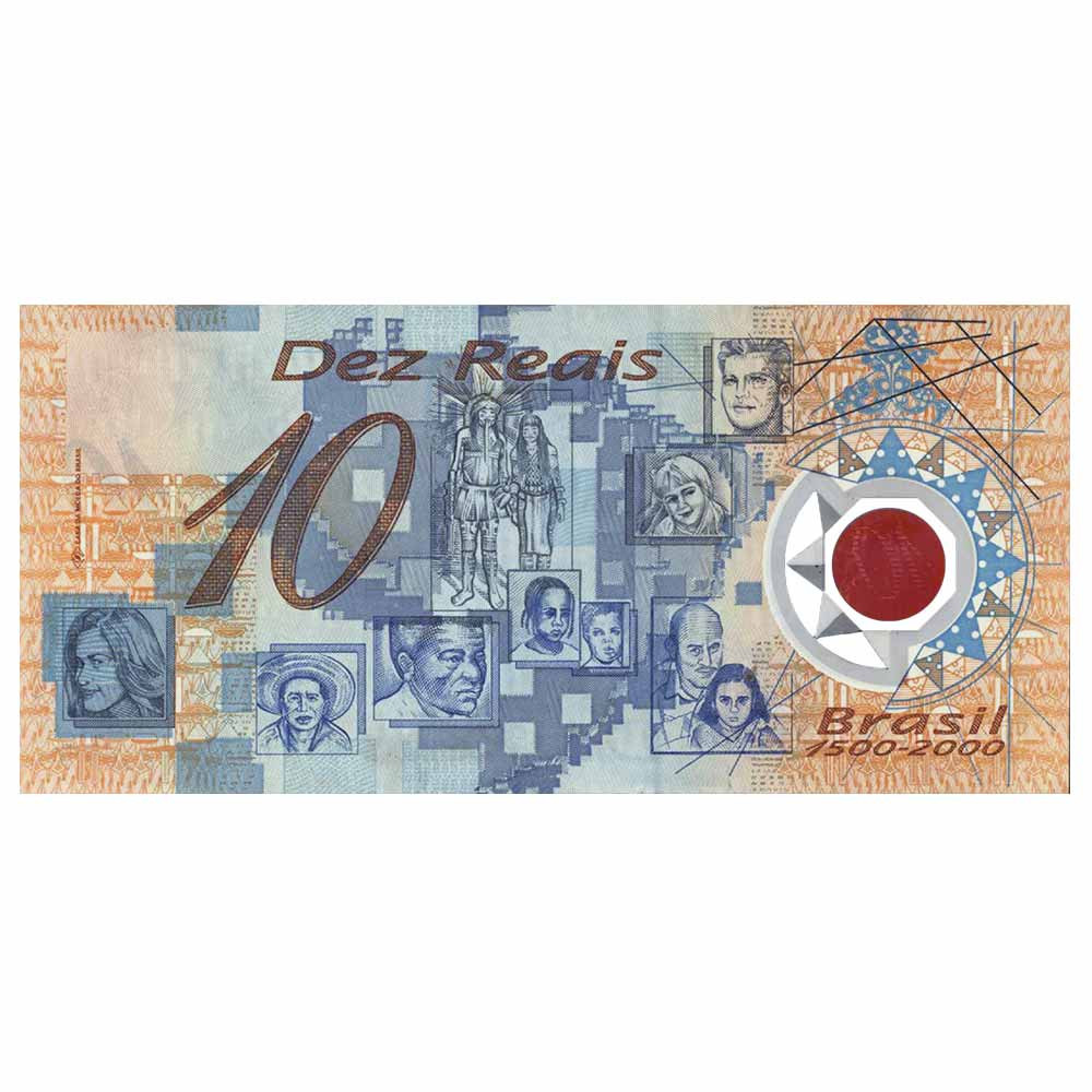 10 Real Brésil - Pedro Alvares Cabral - Trésor du Patrimoine