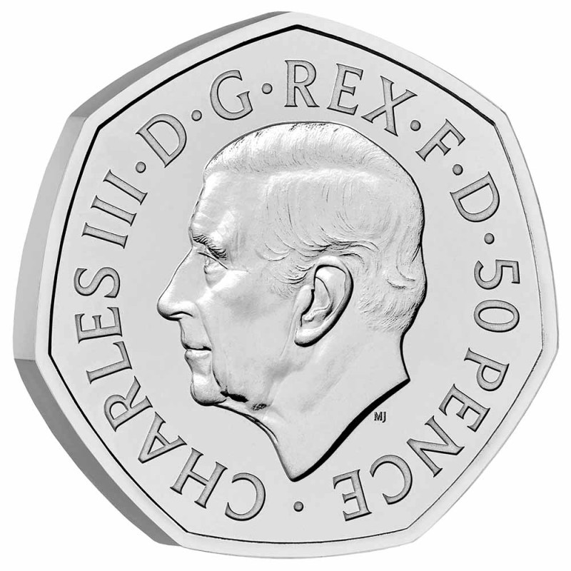 0,5 Livre Royaume-Uni BU 2022 - Charles III - Trésor du Patrimoine