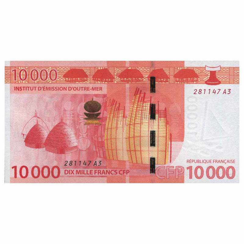 10 000 Francs CFP 2014 - Institut d'émission d’Outre-mer - Trésor du ...
