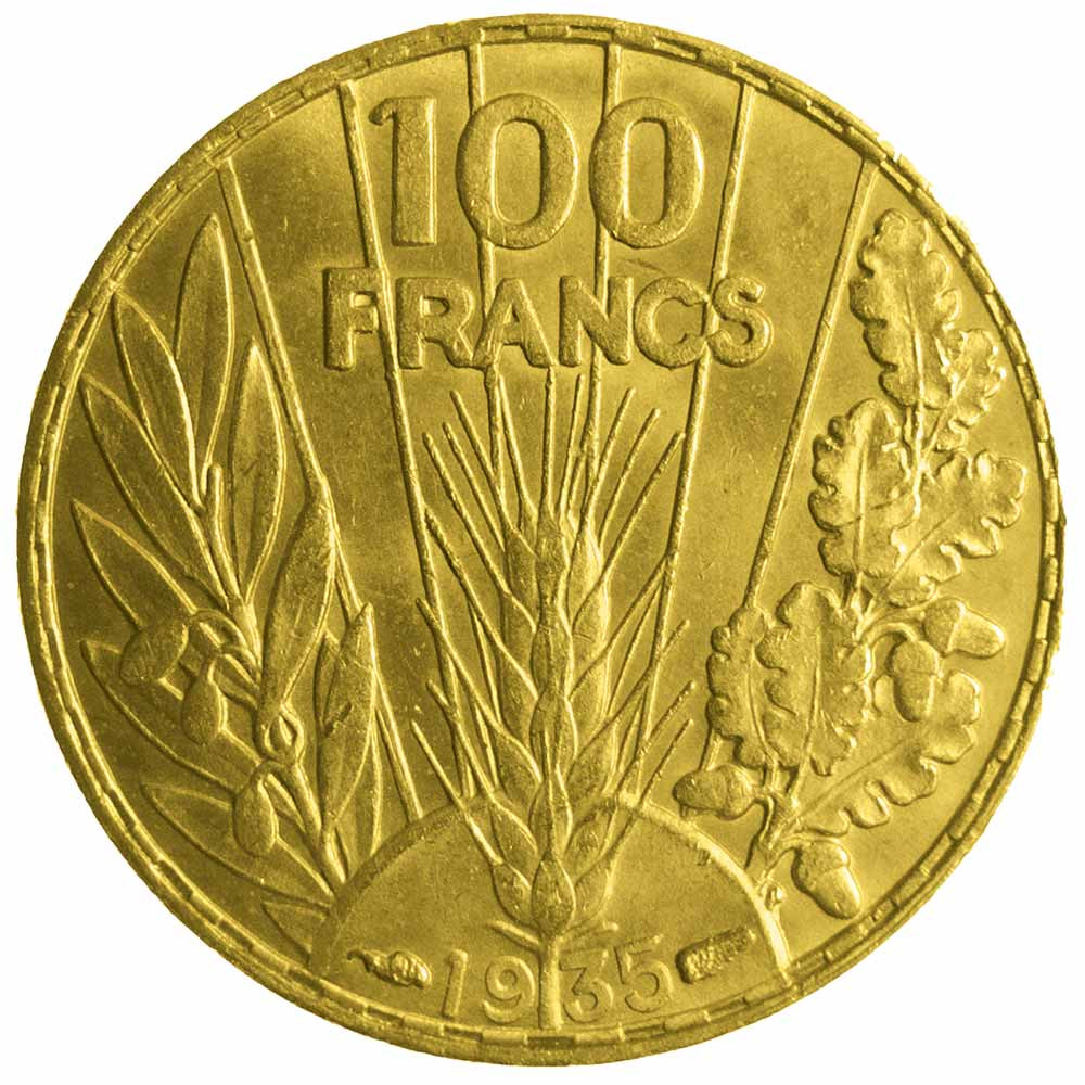 100 Francs Or Bazor - Trésor du Patrimoine