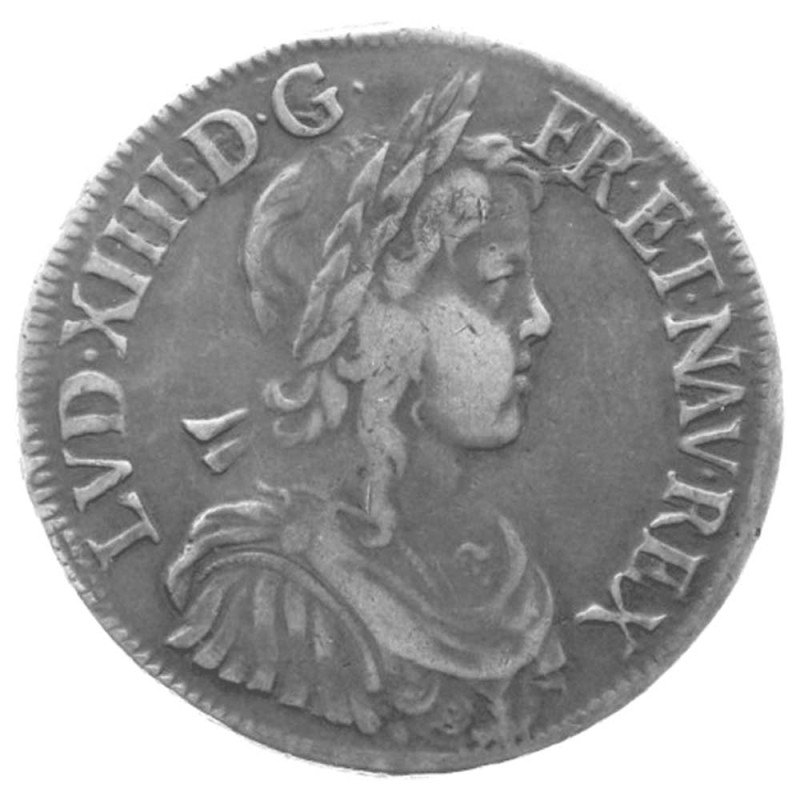 Écu d’Argent - Louis XIV à la mèche longue - Trésor du Patrimoine
