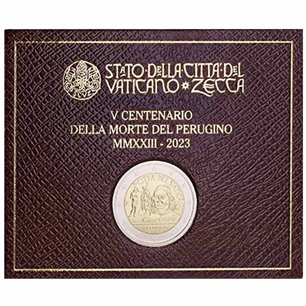 2 Euro Vatican BU 2023 - 550 ans de la mort du Pérugin - Trésor du ...