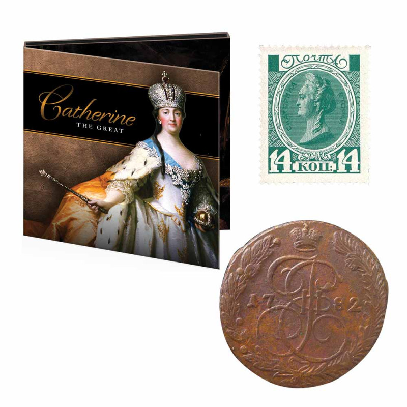 Set la Grande Catherine II de Russie - Trésor du Patrimoine