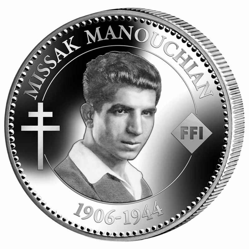 Pièce de collection Missak Manouchian - Trésor du Patrimoine