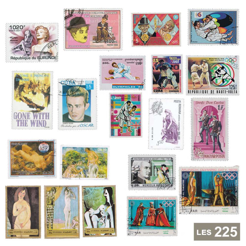 Timbres de collection - Trésor du Patrimoine (2)