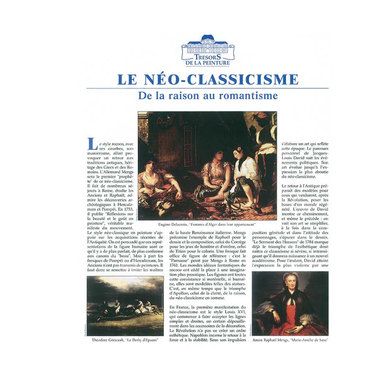 Lot Néo-classicisme - Trésor du Patrimoine