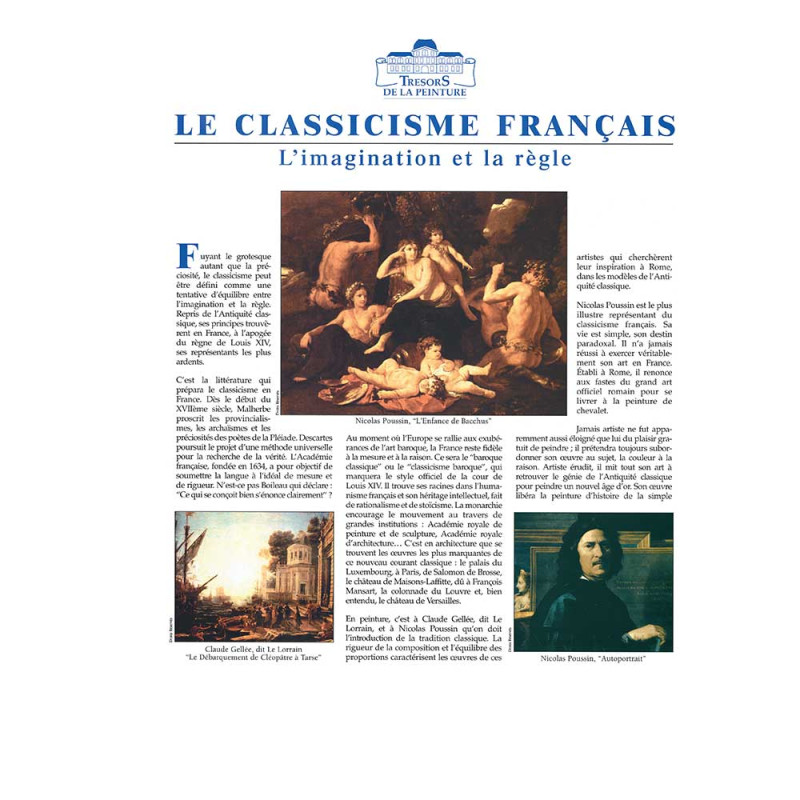 Lot Classicisme - Trésor du Patrimoine