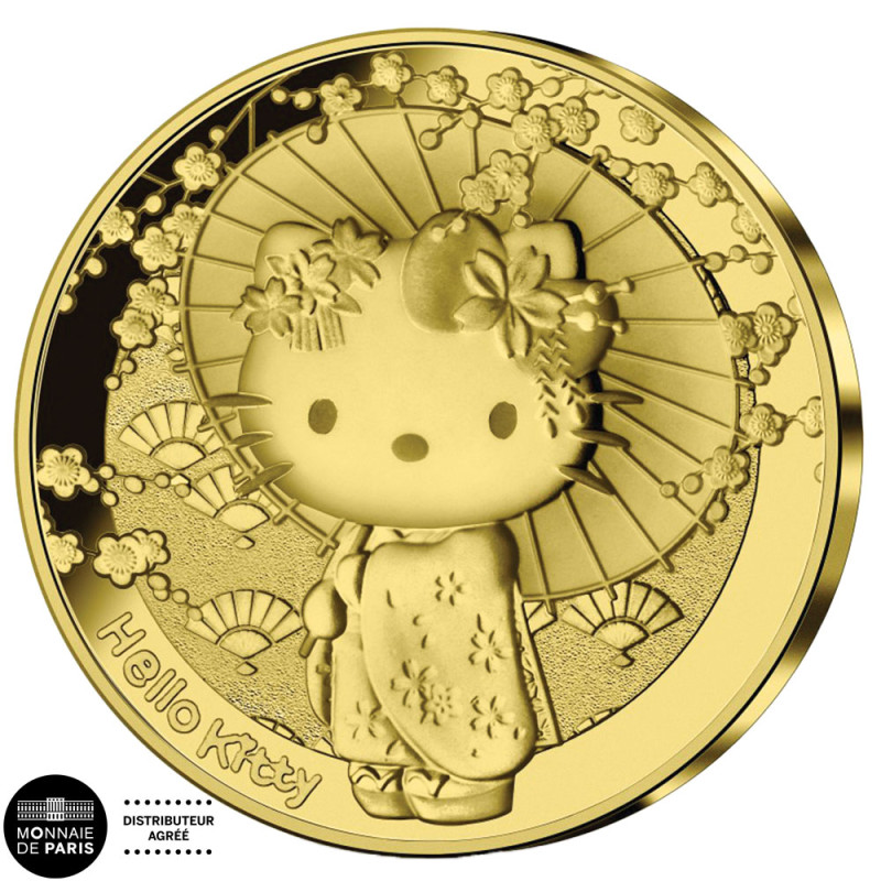 50 Euro Or France BE 2024 Japon - Hello Kitty - Trésor du Patrimoine