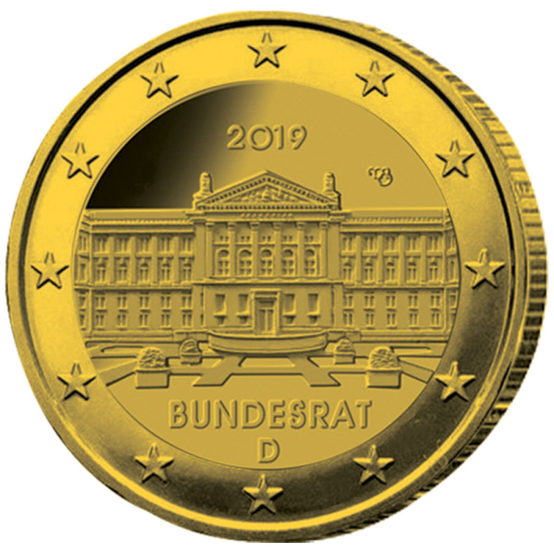 Pièce 2 Euro 2019 | Trésor du Patrimoine