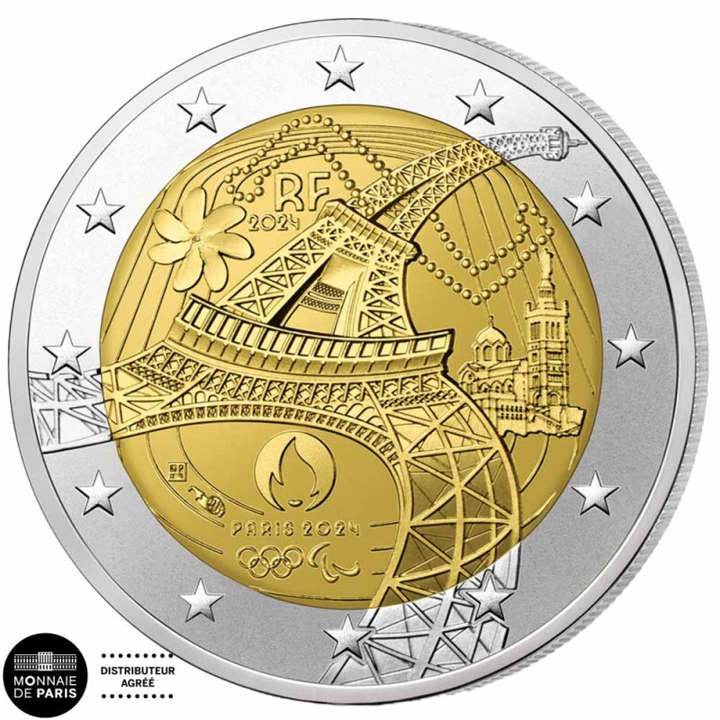 2 Euro France 2016 - UEFA Euro 2016 - Trésor du Patrimoine