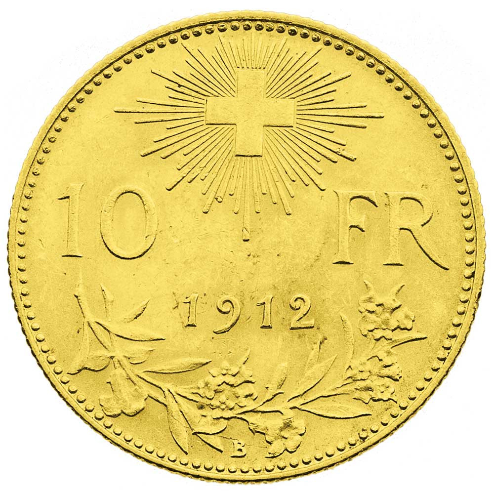 10 Francs Or Suisse Demi Vrénéli 1911 - Trésor du Patrimoine