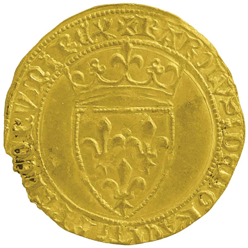 Écu d’Or - Charles VI à la Couronne - Trésor du Patrimoine