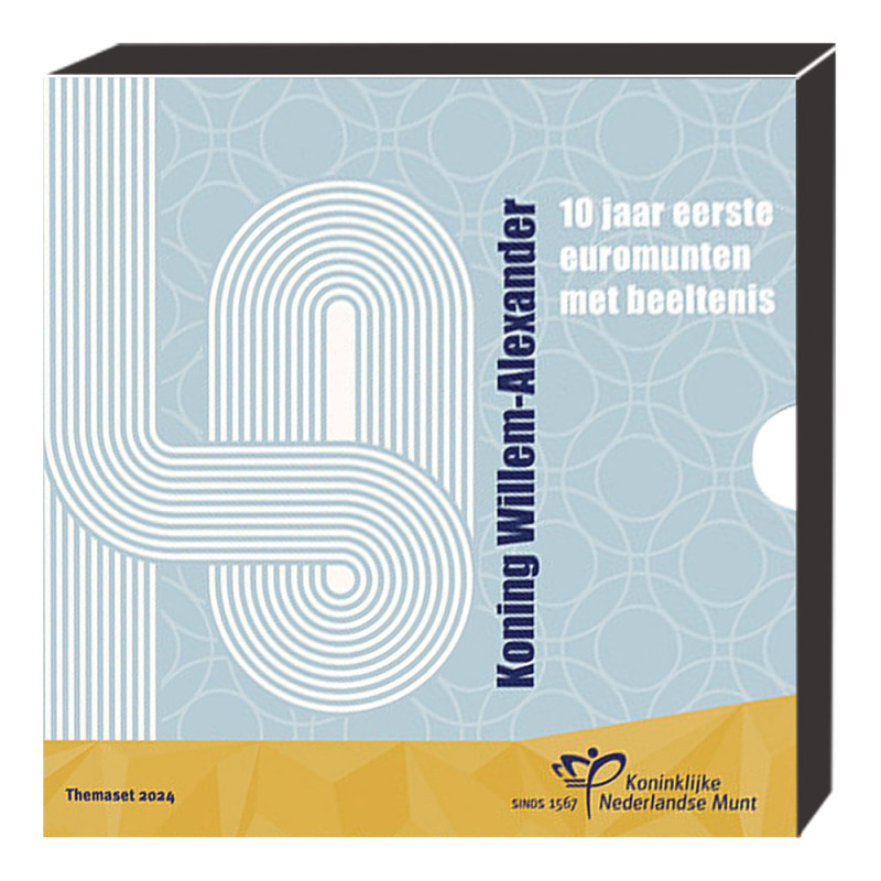 Série Pays-Bas BU 2024 - 10 ans de l’euro avec le roi Willem-Alexander ...
