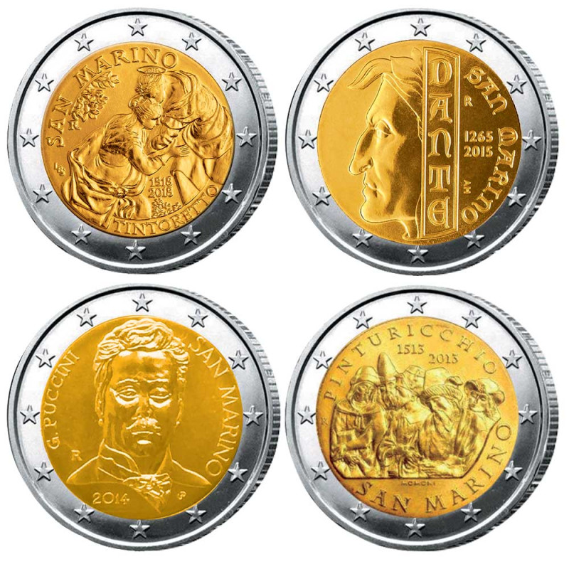 2 Euros commémoratives - Trésor du Patrimoine