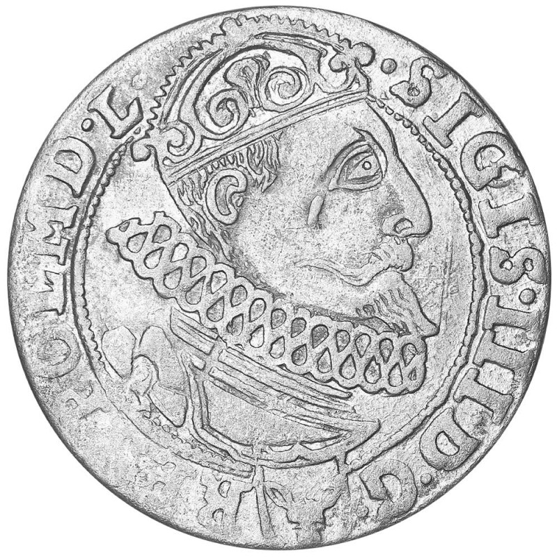 6 Groszy Argent Pologne 1623-1628 - Trésor du Patrimoine