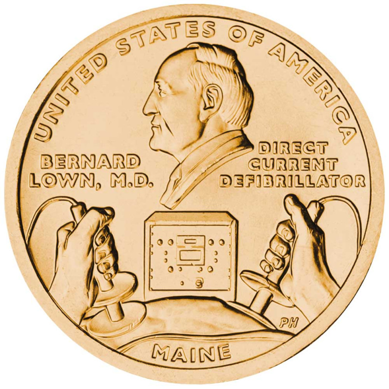 1 Dollar USA 2024 - Bernard Lown - Trésor du Patrimoine