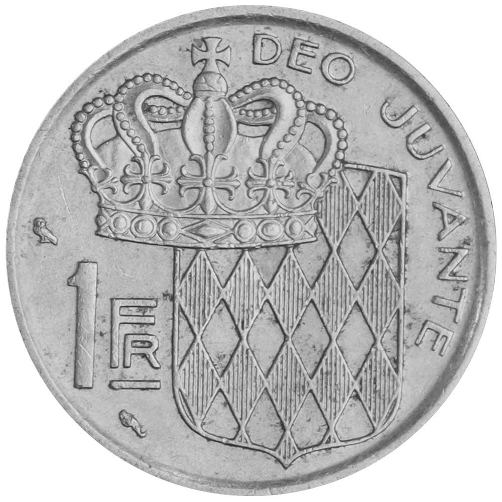 1 Franc Monaco 1960-1995 Rainier III - Trésor du Patrimoine