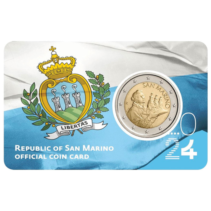 La 2 Euro Saint-Marin 2024 offerte* - Trésor du Patrimoine