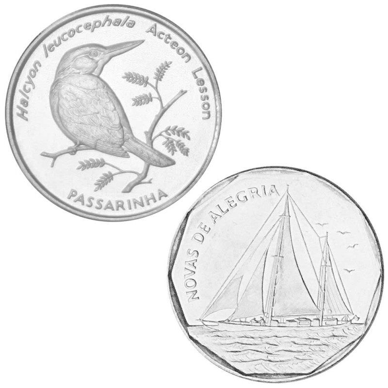 Lot des 10 + 20 Escudos Cap-Vert 1994 - Trésor du Patrimoine