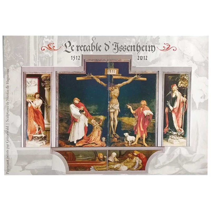 1 bloc-feuillet Retable d'Issenheim - Trésor du Patrimoine