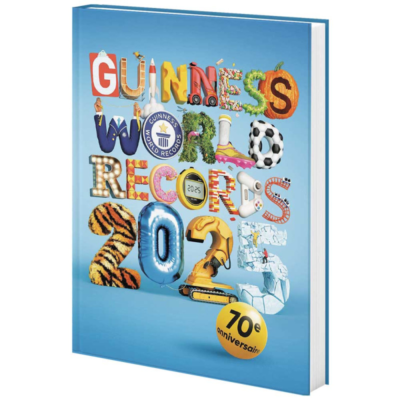 Livre "Guinness World records 2025" - Trésor du Patrimoine