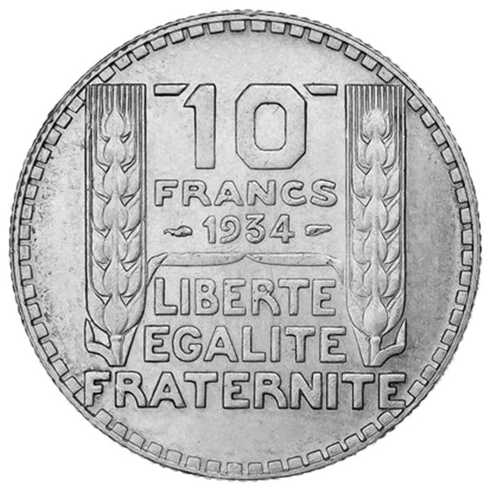 Piece 10 Francs Argent Valeur