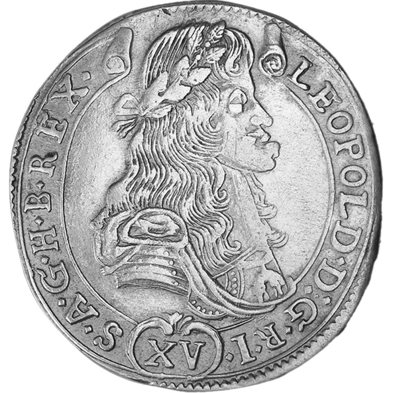 15 Krajczar Argent Hongrie 1661-1696 - Empereur Leopold Ier - Trésor du ...