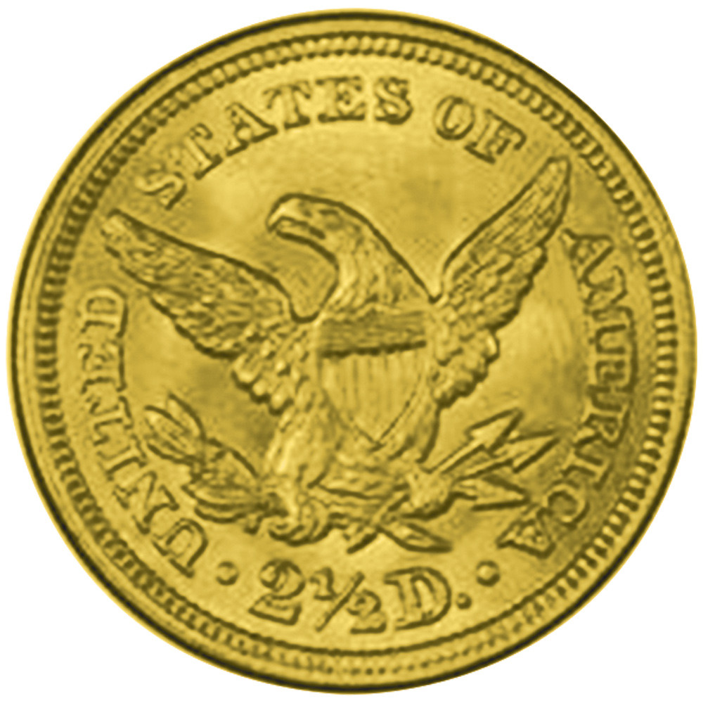 2,5 Dollars Or USA 1840-1907 - “Liberty head” - Trésor du Patrimoine