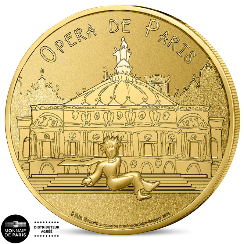 Médaille Le Petit Prince - Opéra - Trésor du Patrimoine