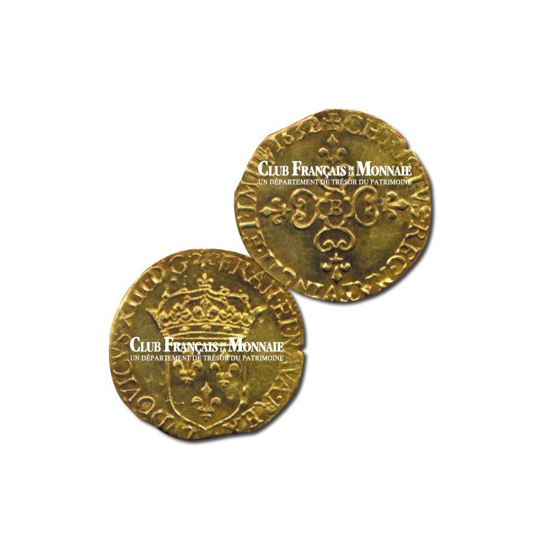 Ecu d'Or Louis XIII - 1601 - 1643 - Trésor du Patrimoine